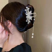 Diamond Handmade Butterfly Tassel Hair Claw Clips – SheFav